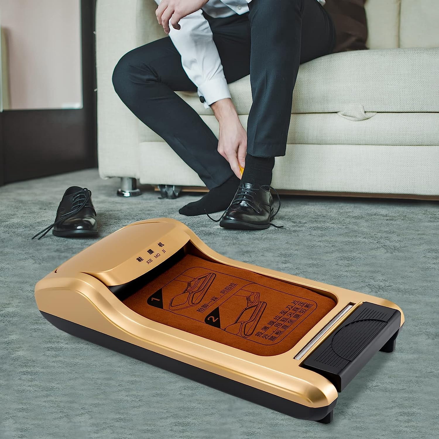 Disposable Automatic Shoe Film Machine Shoe Cover Dispenser Automati ...