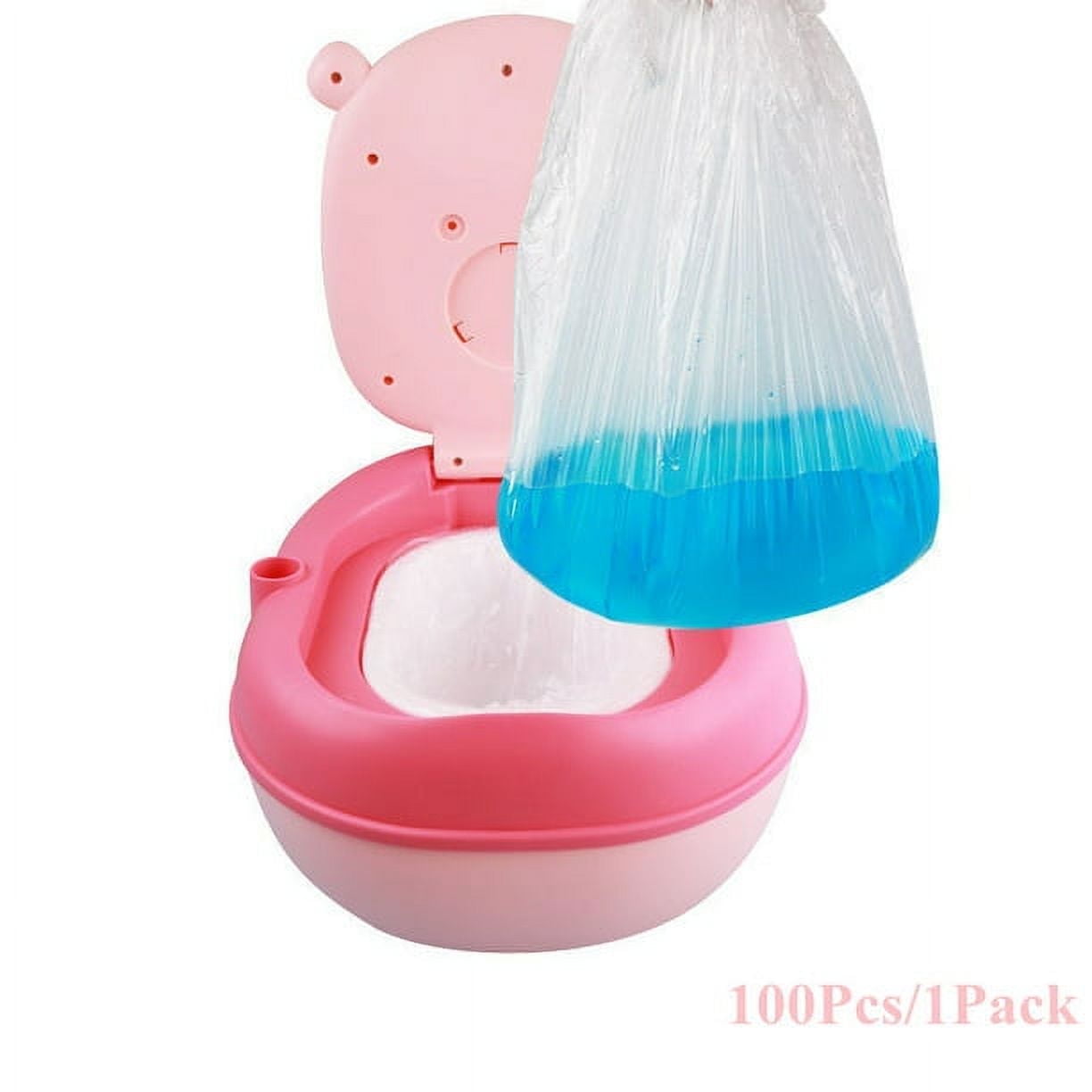 Disposable Bag for Potty Liners, Universal Training Toilet Seat Potty ...