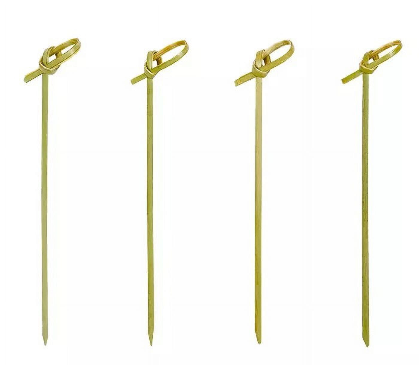 Disposable Bamboo Fruit Signs Creative Bamboo Signs Flower Rope Bamboo ...