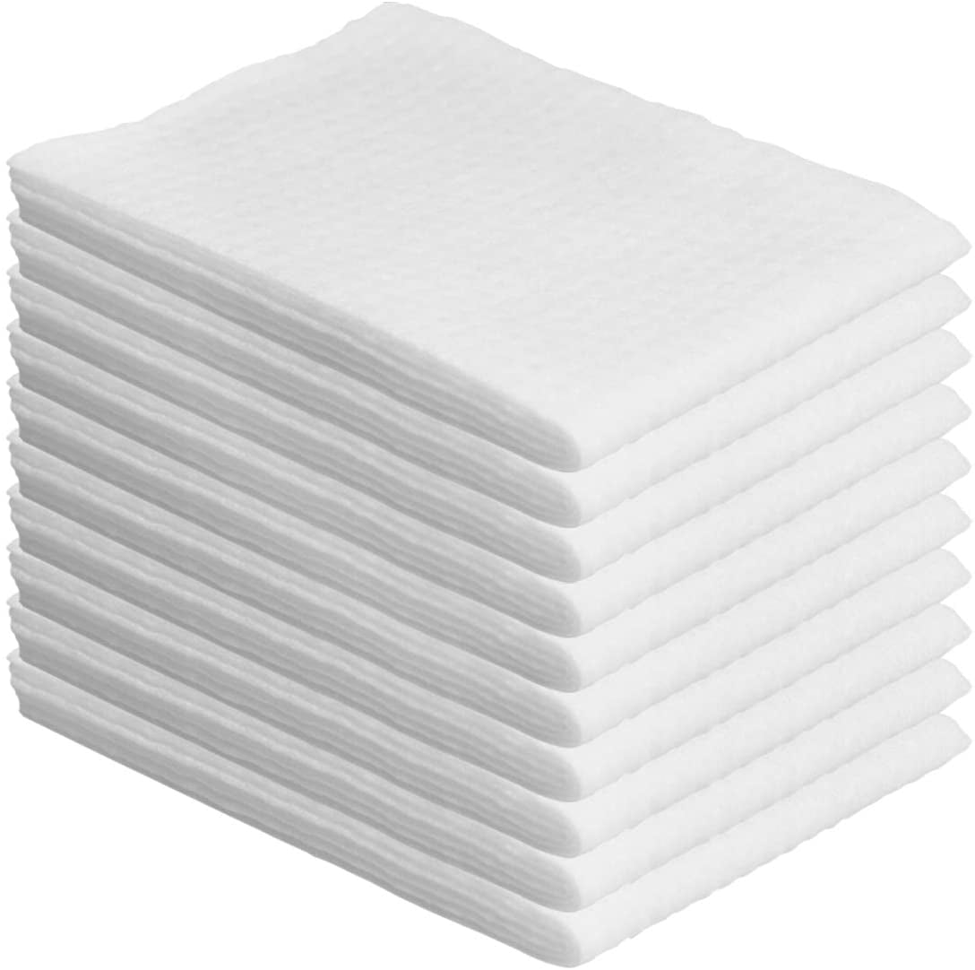 Disposable Bath Towels, 50 White Disposable Guest Towels 25.6" x 11.8 ...