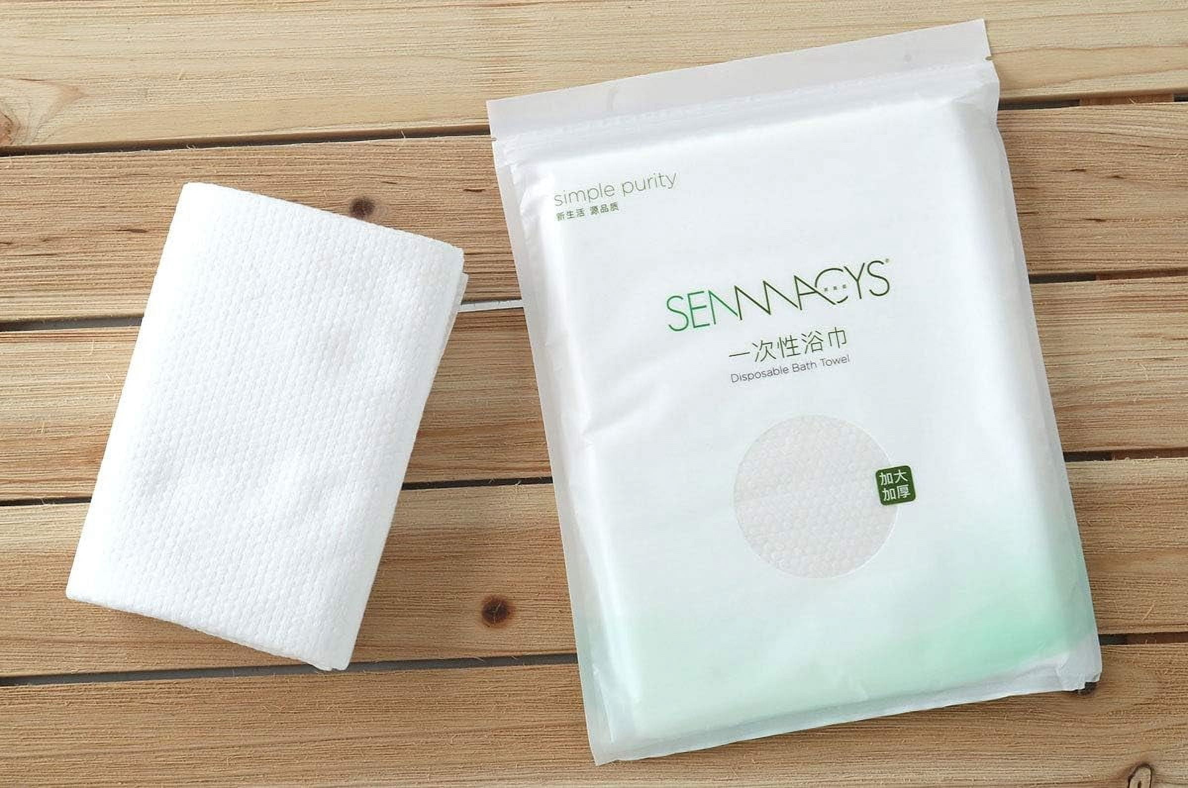 Disposable Bath Towels – 55" x 27.5" Extra Thick, Large Hotel & Spa ...