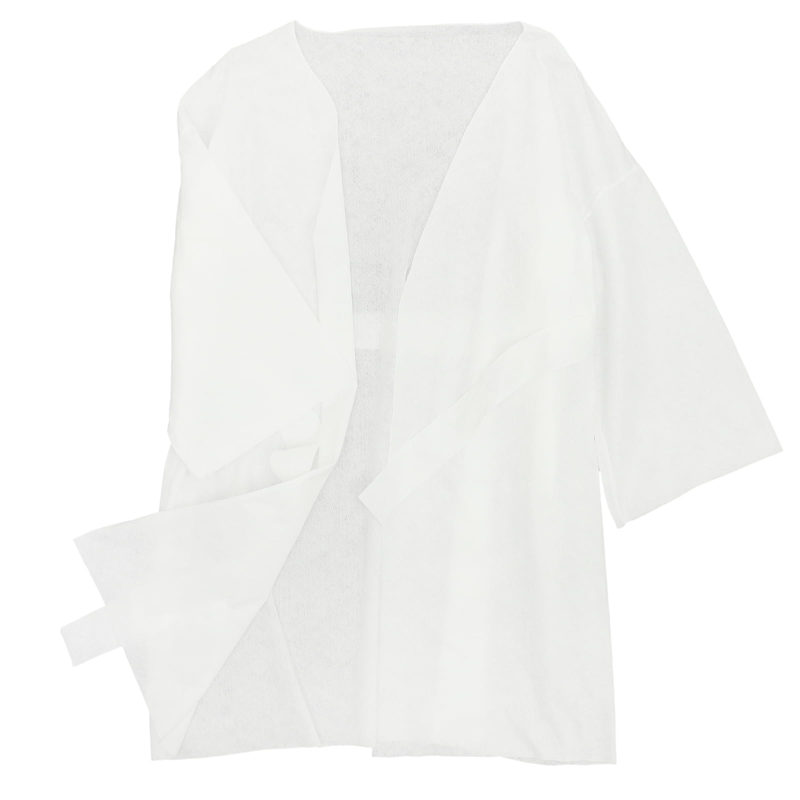 TABLZONE Cotton Disposable Bathrobe for Women Practical for Salon and ...