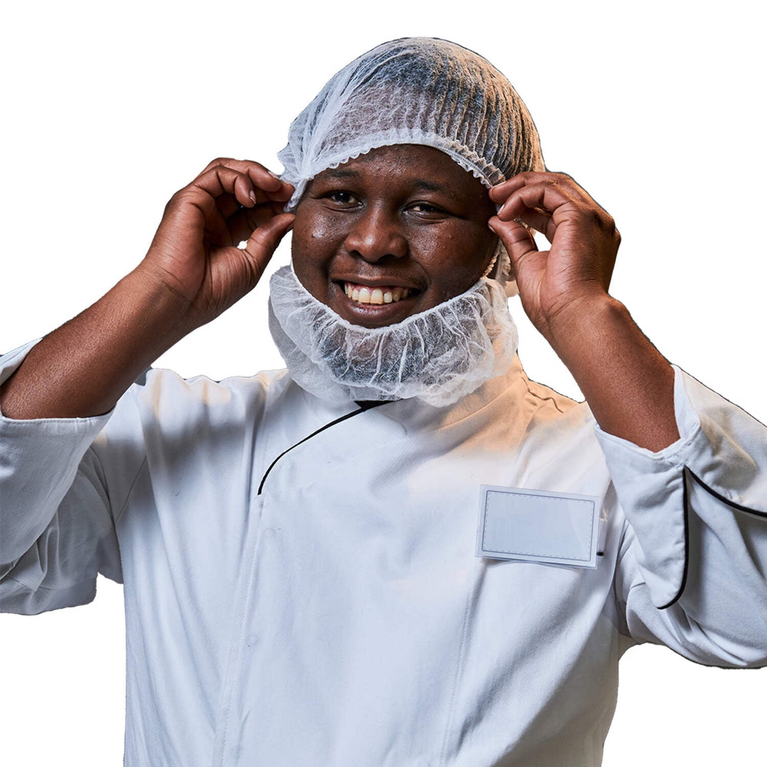 Disposable Beard Covers - Polypropylene, Beard Restraints, Beard ...