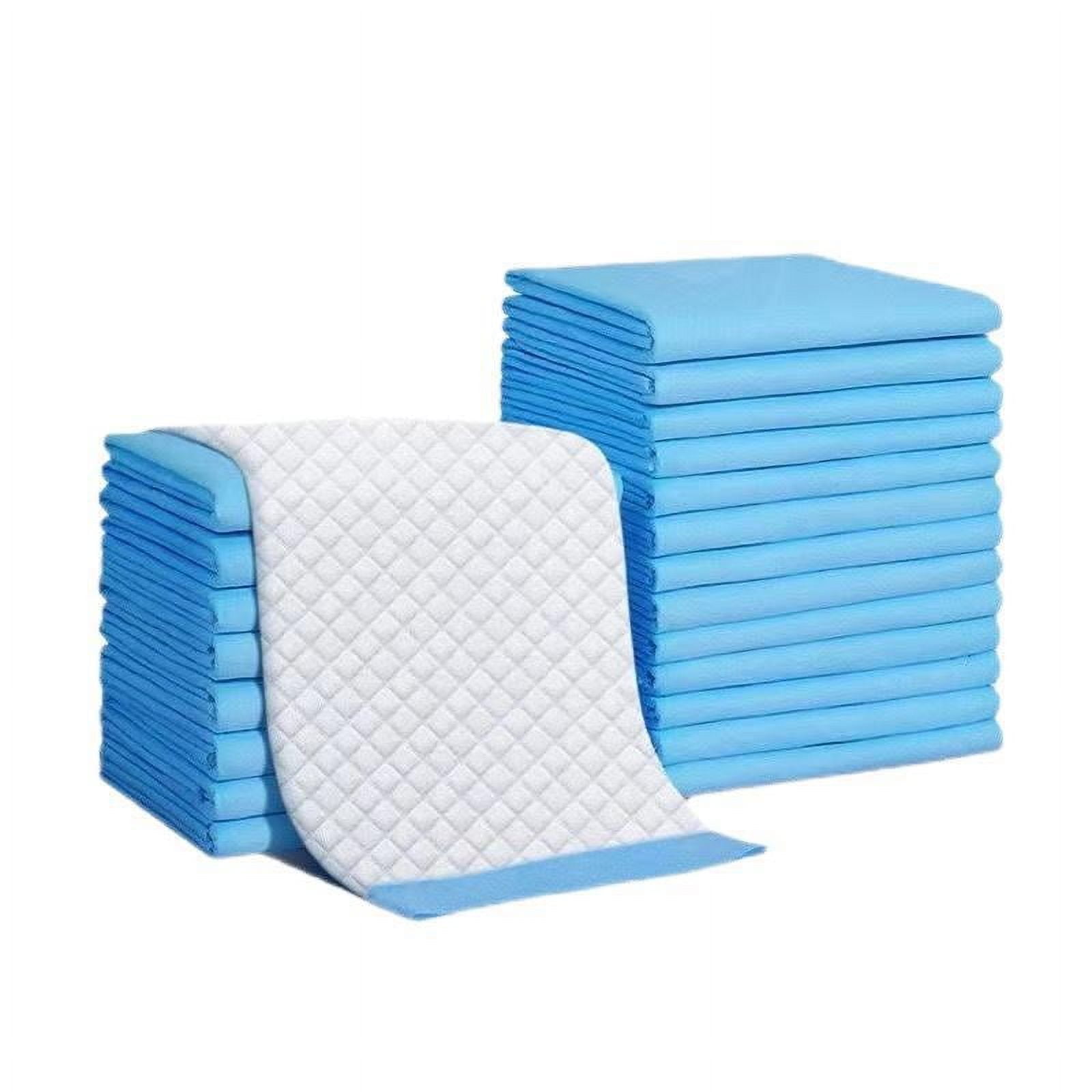 Disposable Bed Pads with Adhesive Strips 30 x 36 in (25 Count), Extra ...