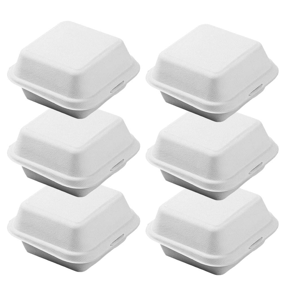 Disposable Bento Boxes Cake Packaging Box Hamburger Lunchbox Containers ...