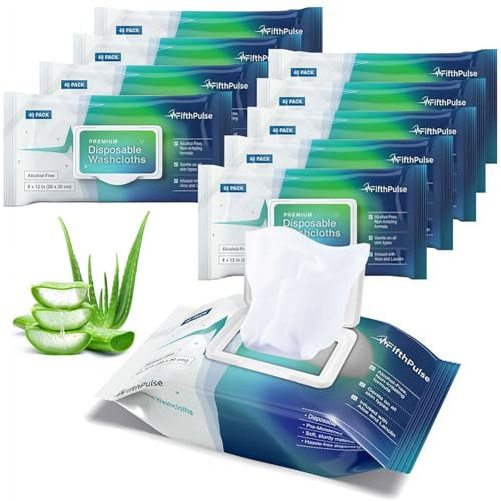 Disposable Body Wipes For Adults (10 Packs of 40) - Premoistened Body ...