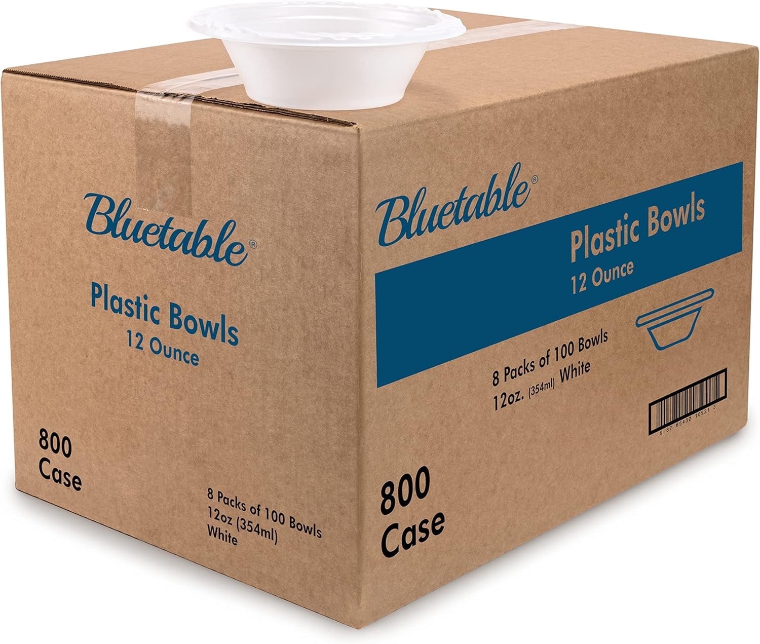 Bluetable, Disposable Bowls, 12 oz, Bulk Case Pack 800 - Walmart.com