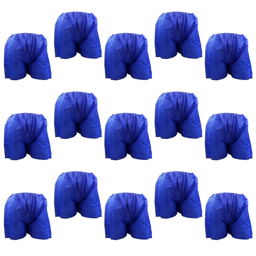 Disposable Boxers 15 Pcs Non-woven Fabric Underwear Sauna Briefs Mens ...