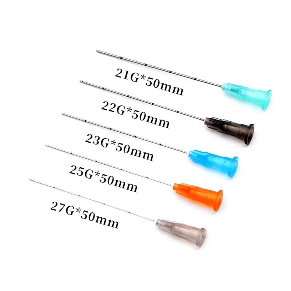 Disposable Cannula Nedlee with Puncture, 25g 50mm - 5pcs - Walmart.com