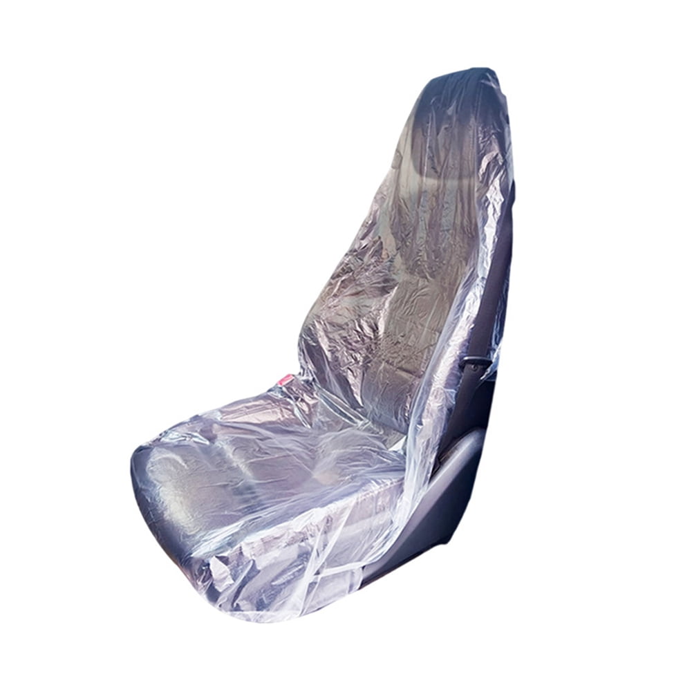 Disposable Car Seat Cushion Cover Waterproof Seat Cover Plastic Auto ...