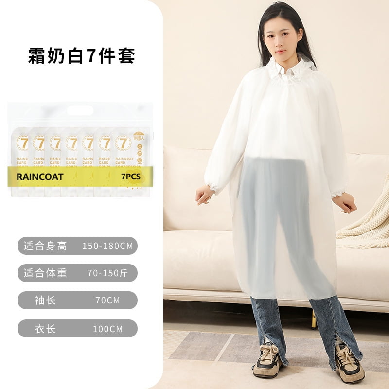 Disposable Card Raincoat For Men And Women Long Full-Body Rainstorm ...
