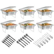 Diplastible Food Warmer Gel Cans, 6-Pack, 2.5 Hours Each, For Chafing ...