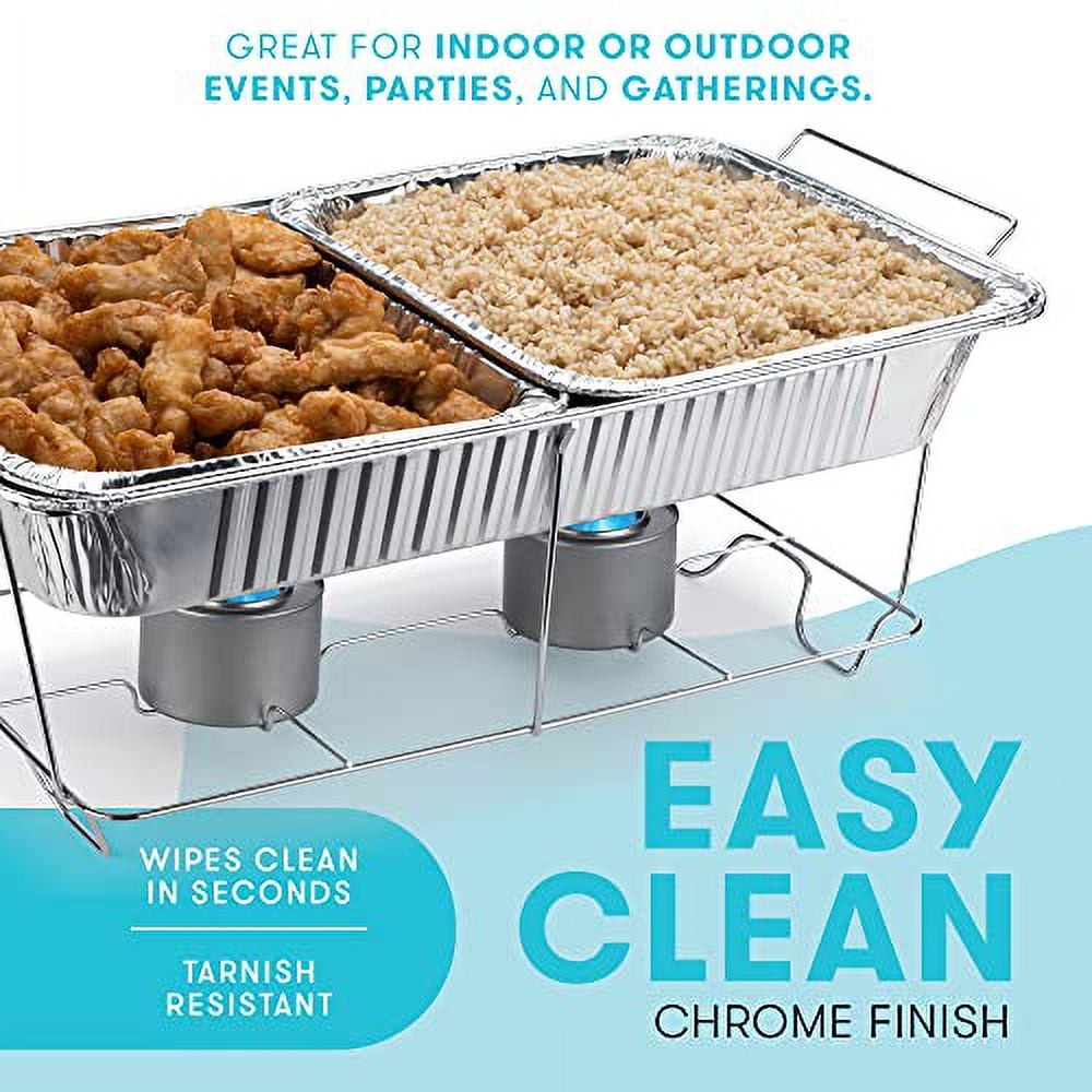 Disposable Chafing Dish Buffet Set Food Warming Trays - Buffet Set ...