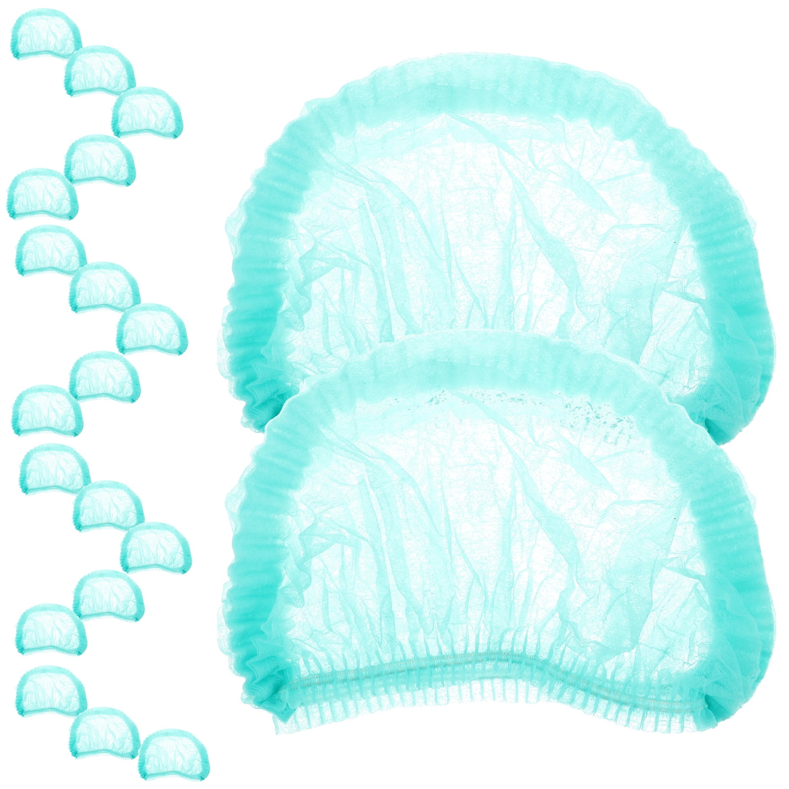 Disposable Cleaning Cap 100 Pcs Mesh Hairnets Has Dust-proof Breathable ...