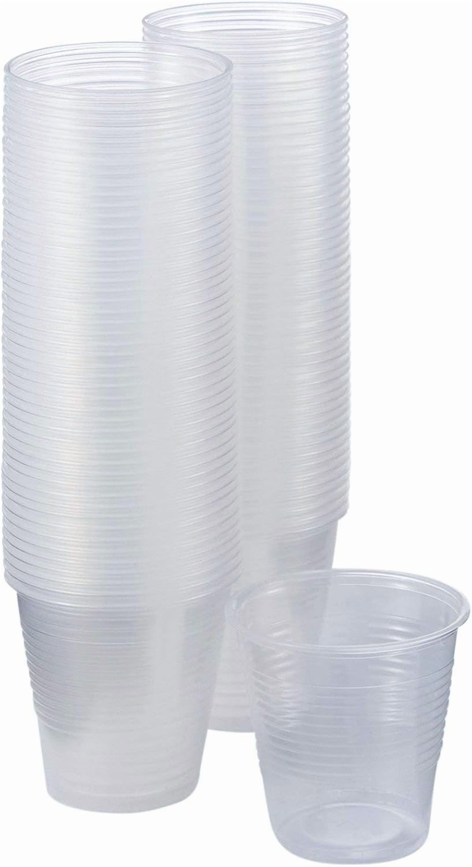 Disposable Clear Plastic Cups, 5 oz [2000 Count] Drinking, Party ...