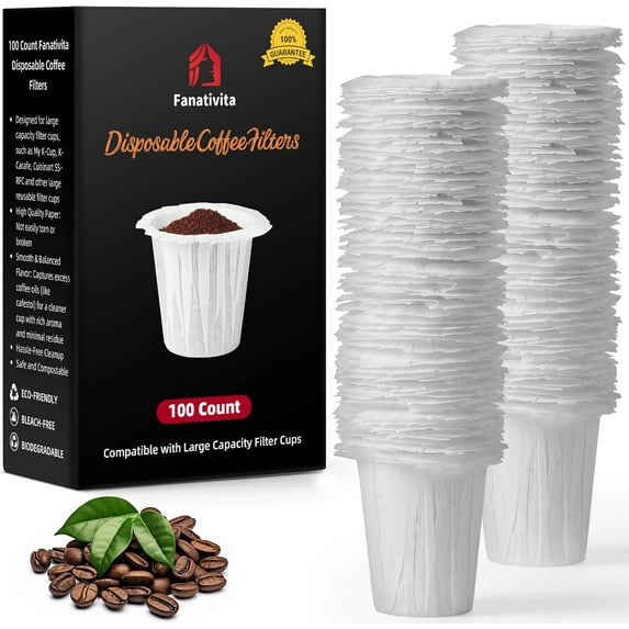 Disposable Coffee Filters for My K-Cup, K-Carafe, SS-RFC and Other ...
