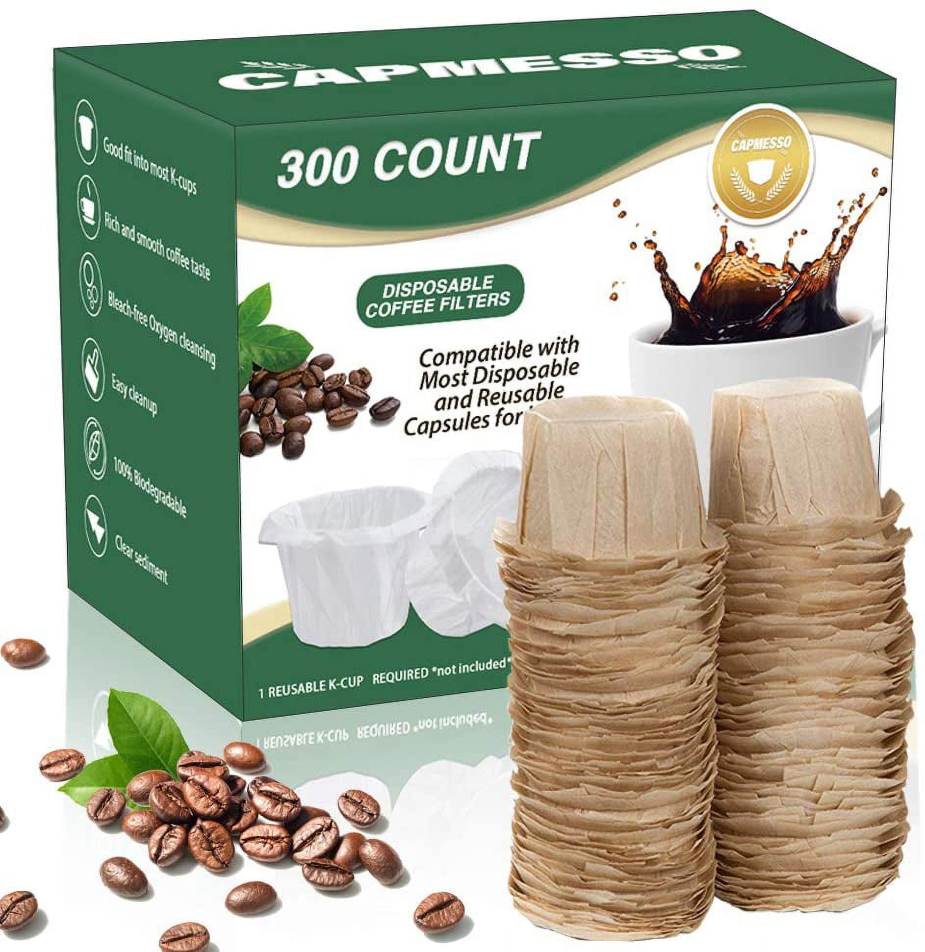 Disposable Coffee Paper Filters Replacement Kerig Filter Compatible ...