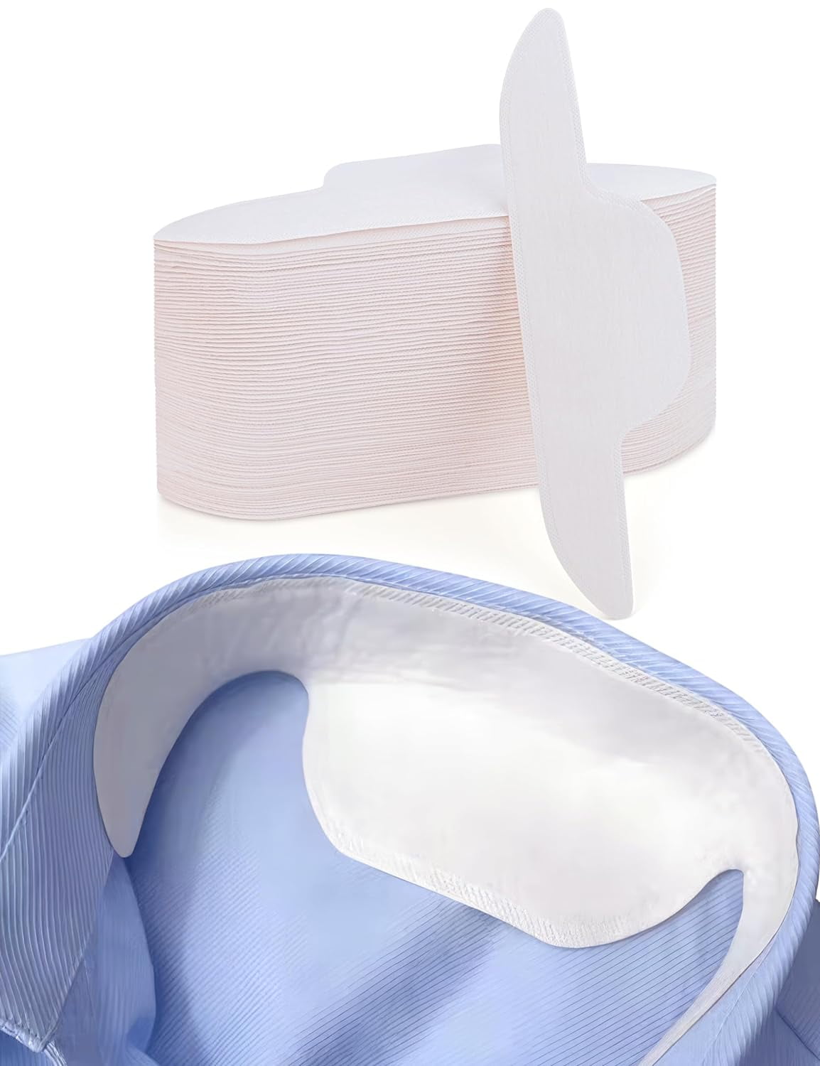 Disposable Collar Protectors Sweat Pads for Women Men Shirts Self ...