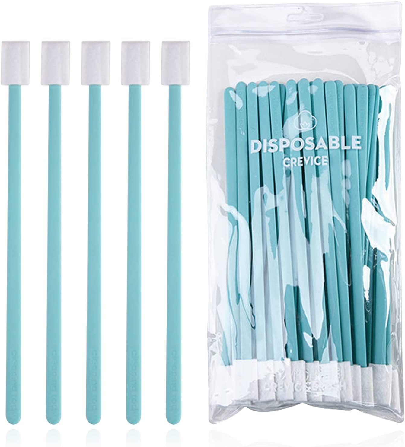 Disposable Crevice Cleaning Brush, Disposable Toilet Brush Hole Brush ...