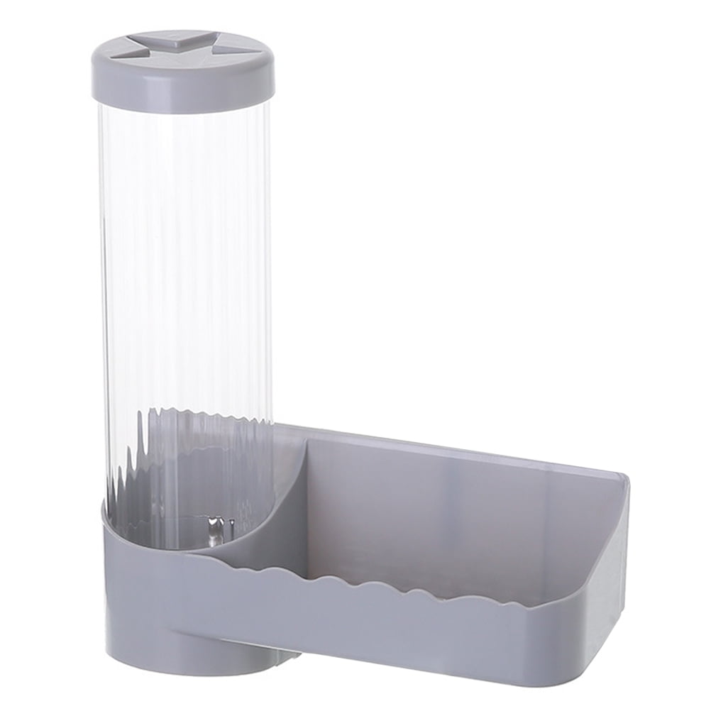 MLINS Disposable Cup Dispenser for Office Use Made of Plastic Grey ...