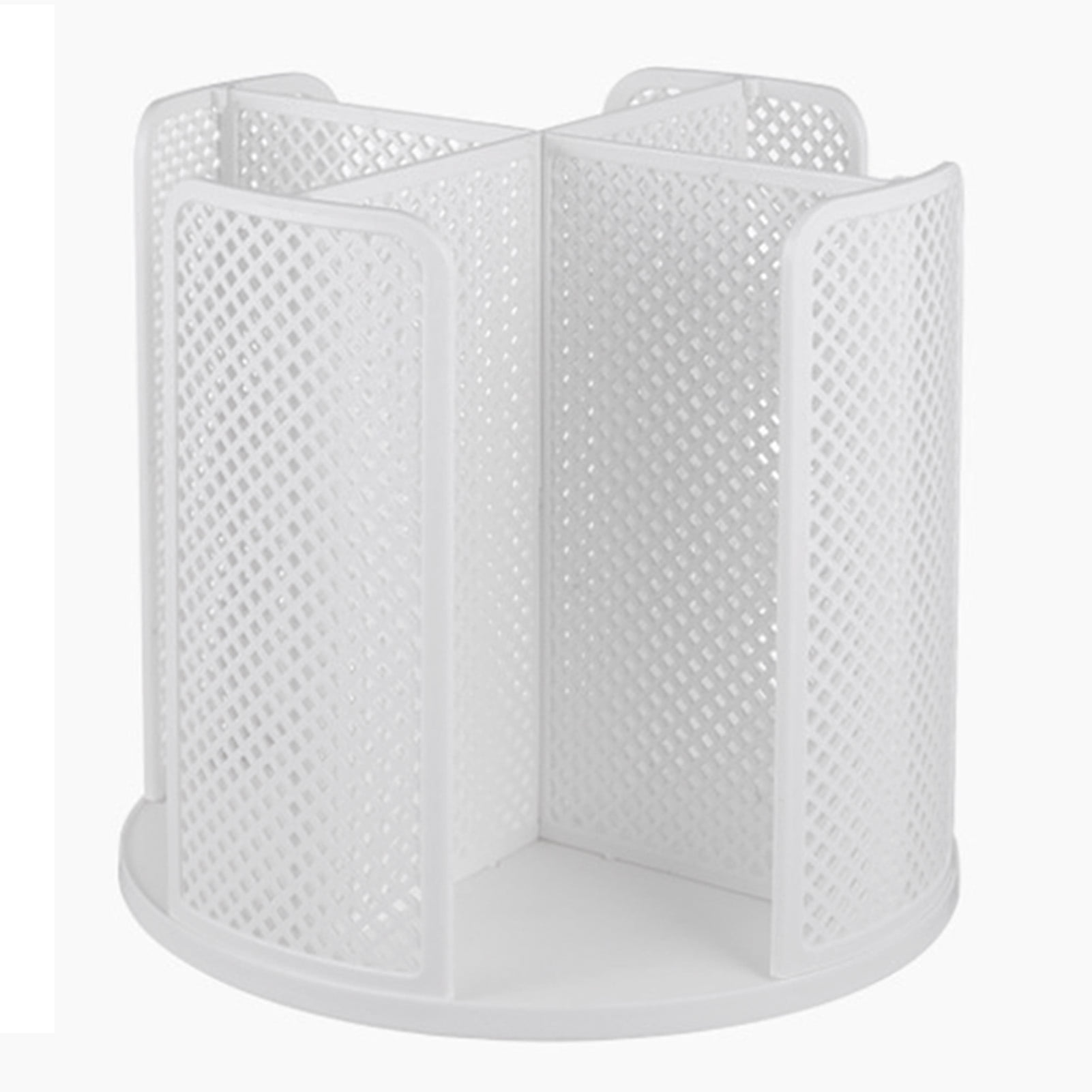 Disposable Cup Storage Organizer 4 Compartment 360 Degree Rotating ...