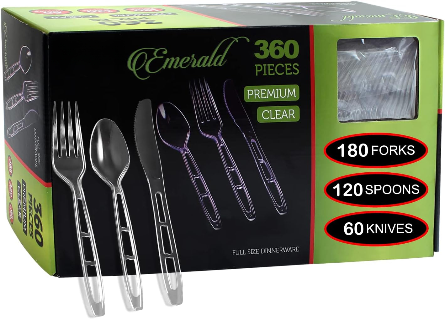 Disposable Cutlery set, SAPPHIRE Design - Walmart.com