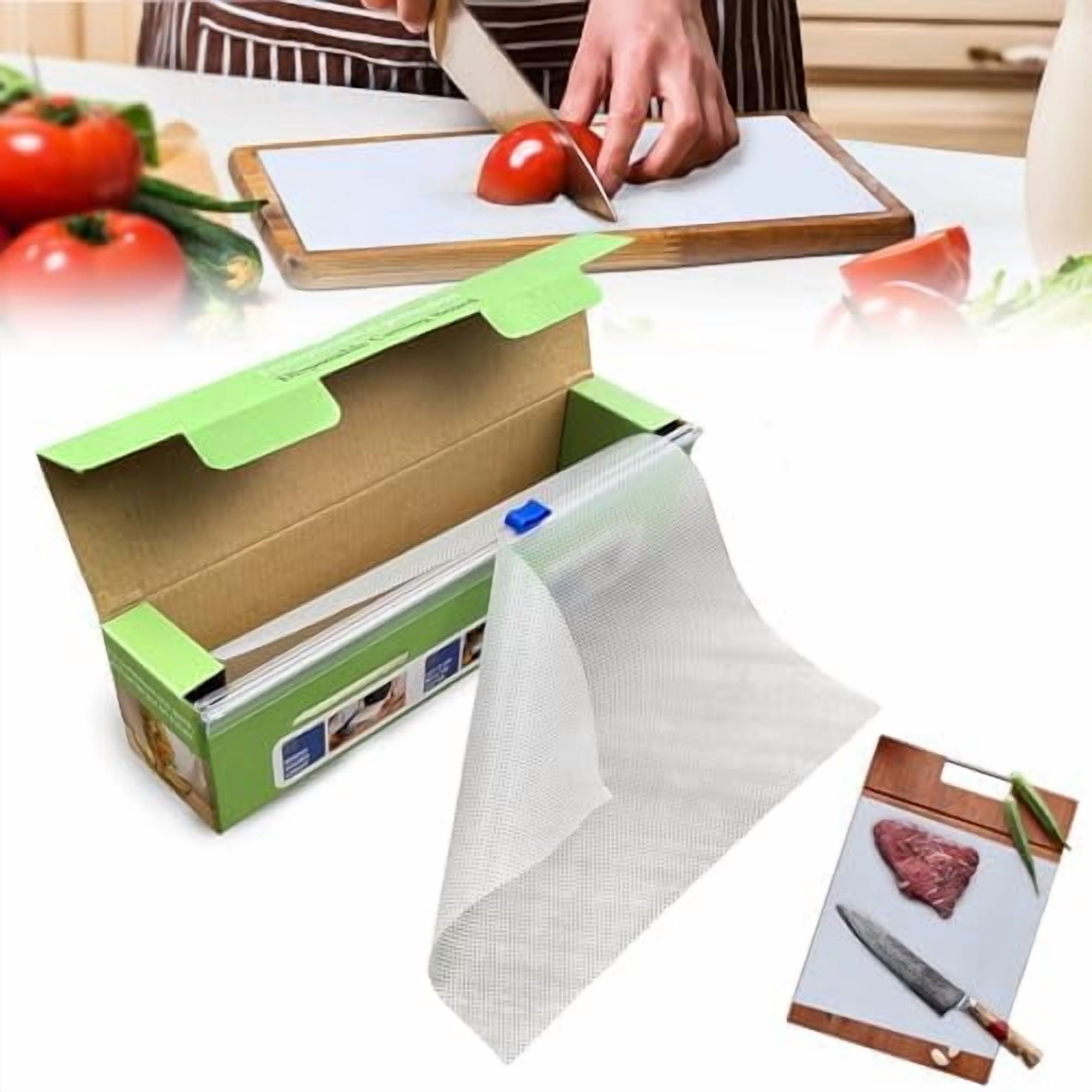 Disposable Cutting Board Mat, Portable POE Disposable Cutting Mats Roll ...