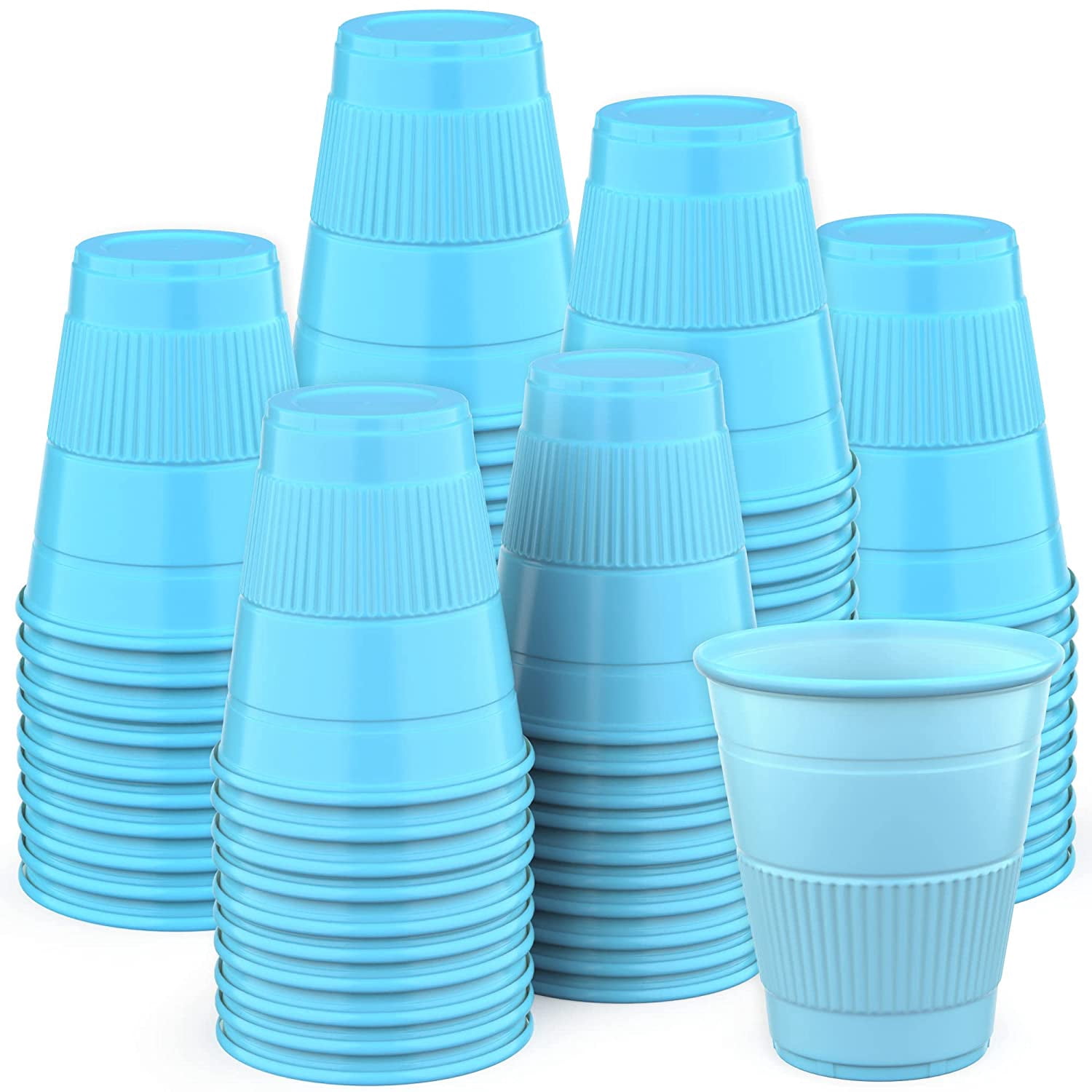 Disposable Dental Cups |1000 Pack| 5 oz Blue Plastic Cups Disposable ...