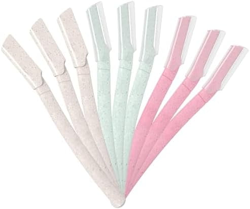 Disposable Dermaplane Razors for Women, Face Razors for Women Peach ...