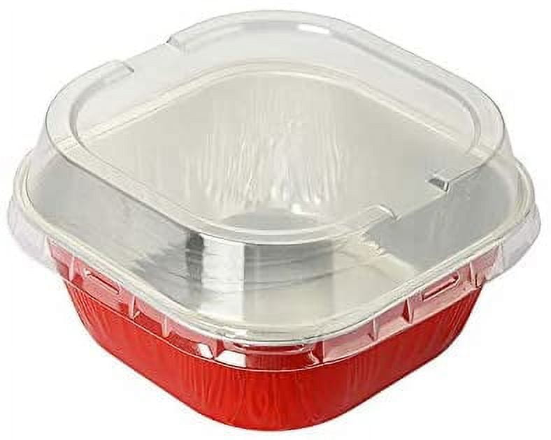 Disposable Dessert Pan Set - 4x4 inch Square Cake Baking Pan Enhance ...