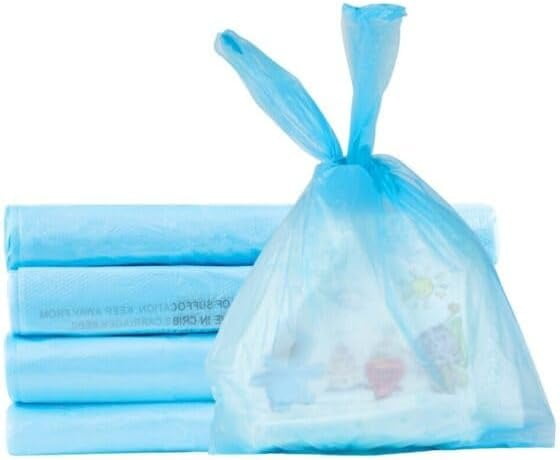 Disposable Diaper Bags – Leak-Proof, Odor-Blocking, Pleasantly Scented ...