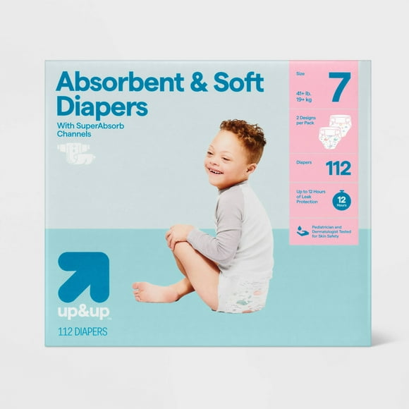 Size 7 Diapers in Diapers - Walmart.com