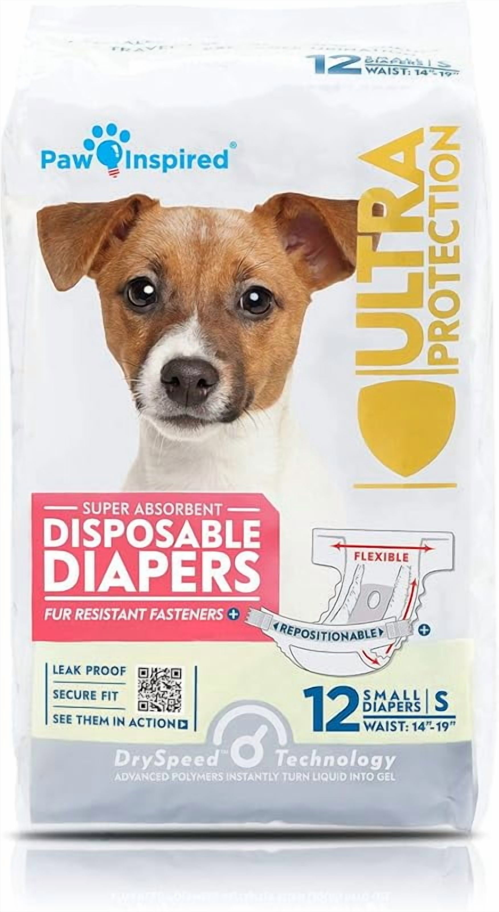 Disposable Dog Diapers | Female Dog Diapers Ultra Protection | Diapers ...