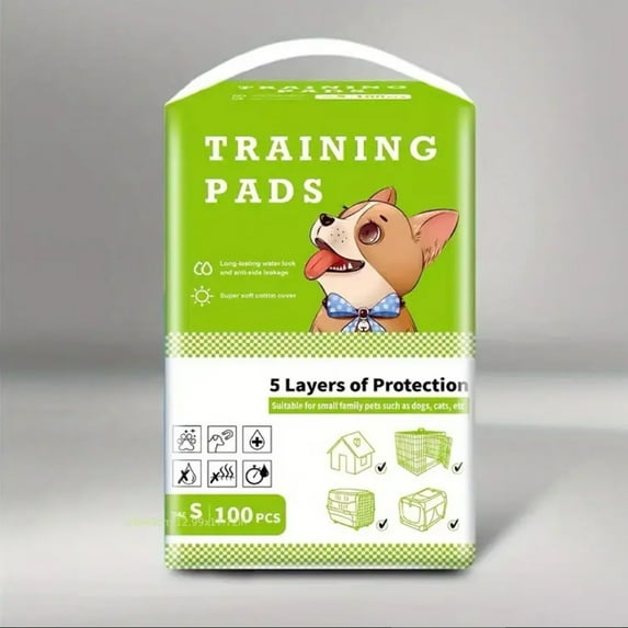 Disposable Dog Urine Pads - Thin & Highly Absorbent Training Pads for ...