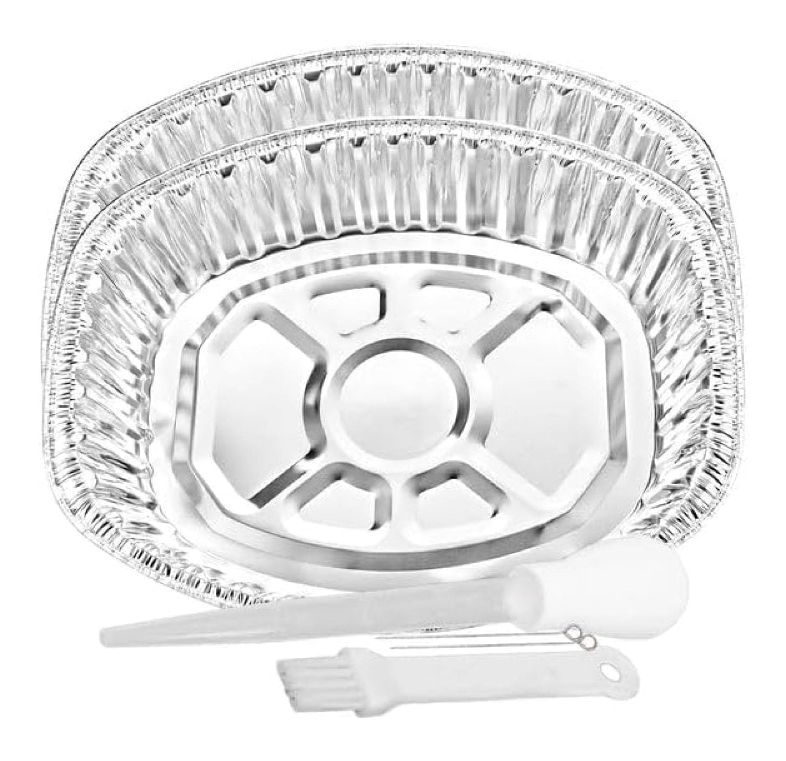 Disposable & Durable Extra Large Oval Turkey Roaster Aluminum Pan For ...