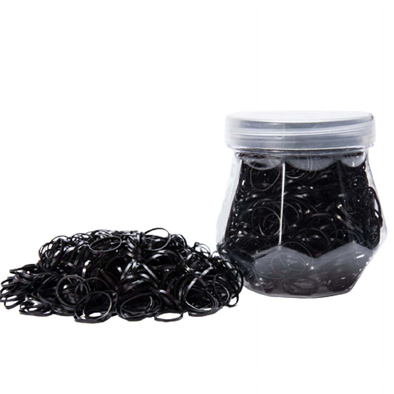 Disposable Elastic Hair Ropes Soft Ponytail Holder Rubber Mini Hair ...
