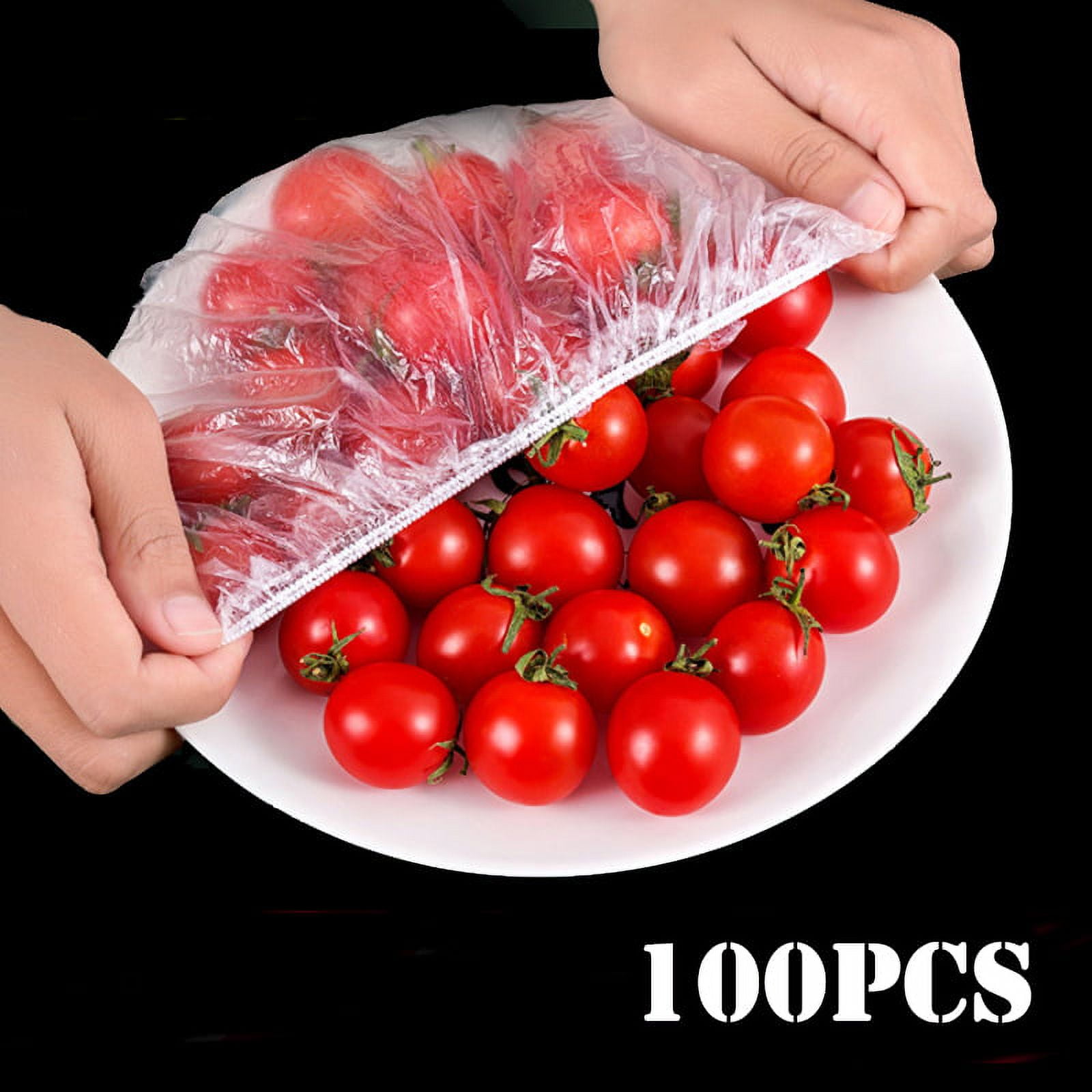 Disposable Elastic Wrap Bowl Covers for Keeping Food Fresh Stretch ...