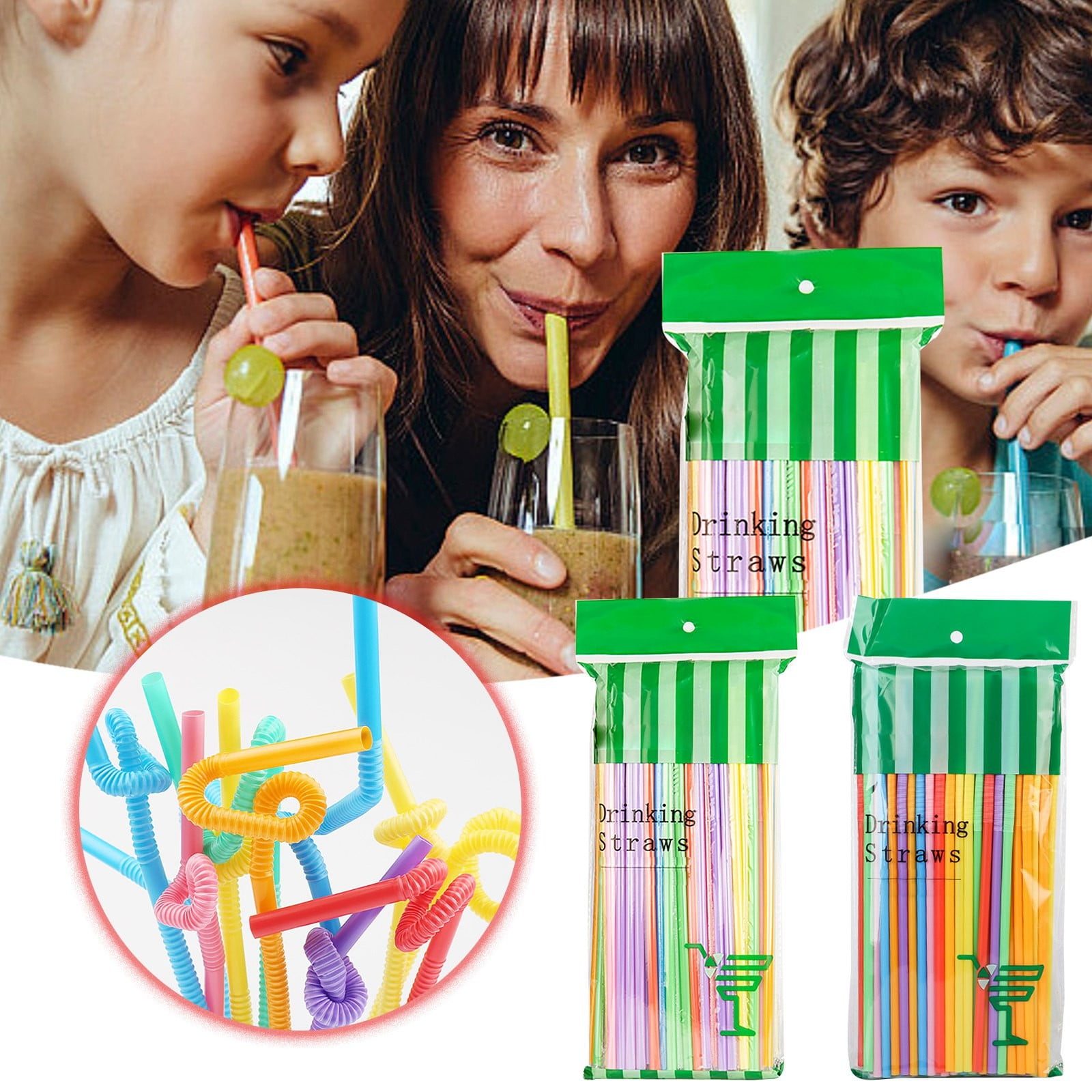 Disposable Elbow Material Juice Drink Milk Tea Random Color ！ High ...