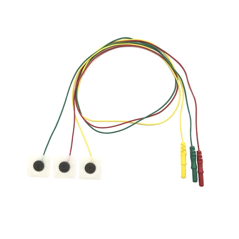 Disposable Electrode Patch with Wire DIN Electrode Cable with 3 Lead ...