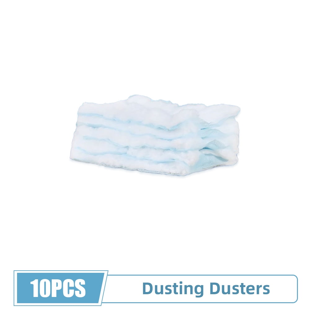 Disposable Electrostatic Dust Duster 4/13pcs Blue Fluffy Fiber Brush ...