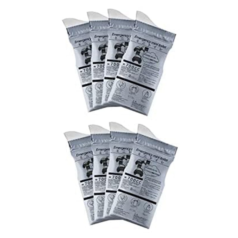 Disposable Emergency Urinal Bag,8 Pack Portable Camping Pee Bags ...