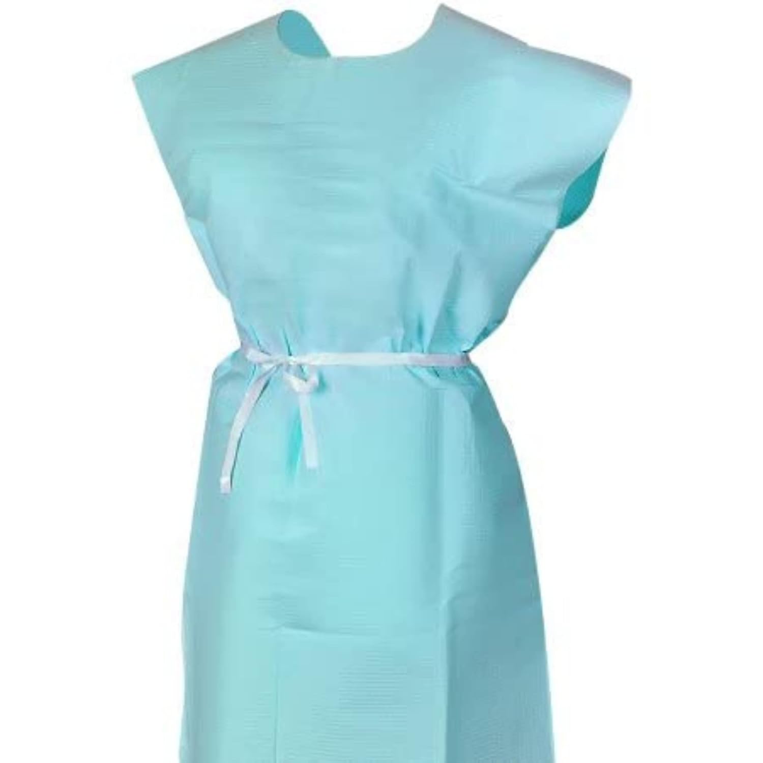 Disposable Exam Gowns Poly/Tissue Paper Gowns – Knee Length Patient ...