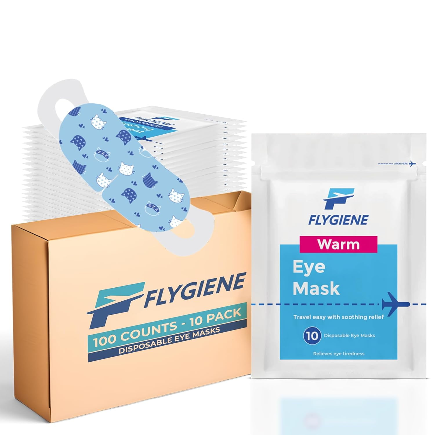 Disposable Eye Mask - Self-Heating Steam Eye Mask for Dry Eyes ...