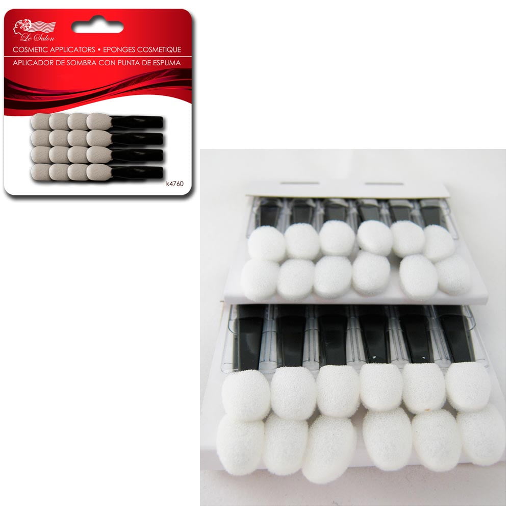 Le Salon 20 Pcs Disposable Eye Shadow Applicator Sponges with Soft ...