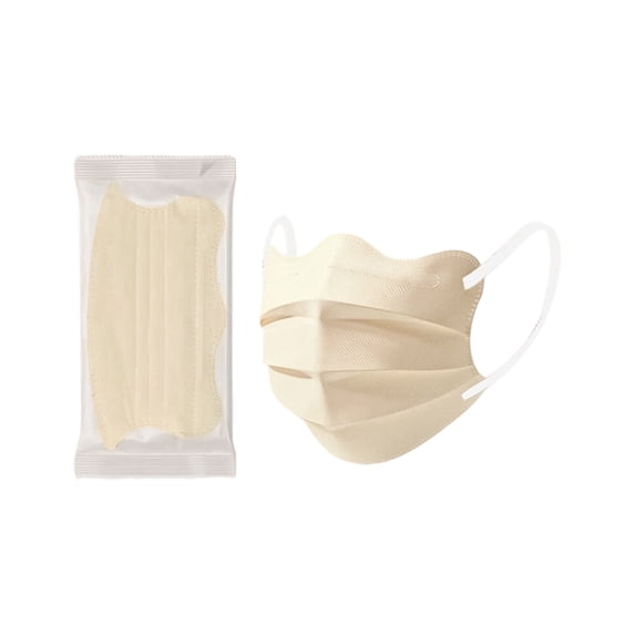 Disposable Face Mask Individually Wrapped Non Woven Fabric Three Layer ...