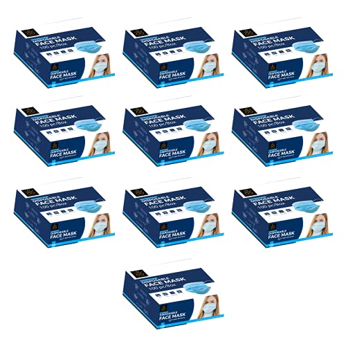Disposable Face Mask | Pack of 1000 | Safety Face Mask | Non Woven ...