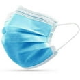 Disposable Face Mask - Pack of 50 Single Use Protective Masks With 3 ...