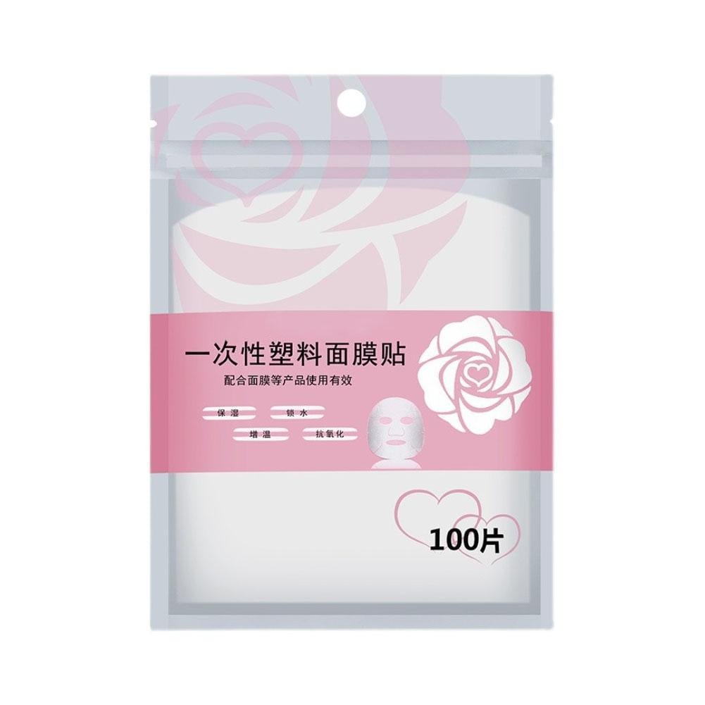 Disposable Face Plastic Film Full Face Cleaner Mask Mask Paper Wraps PE ...