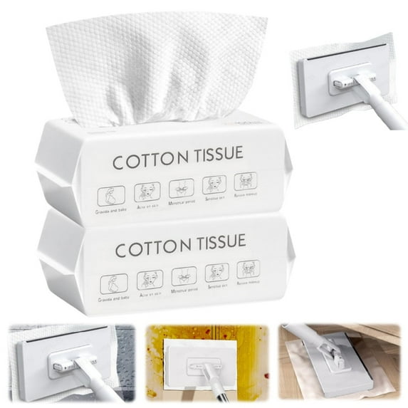 Disposable Face Towel Face Cloths for Changing Mini Mop, Snap Grip Mini ...