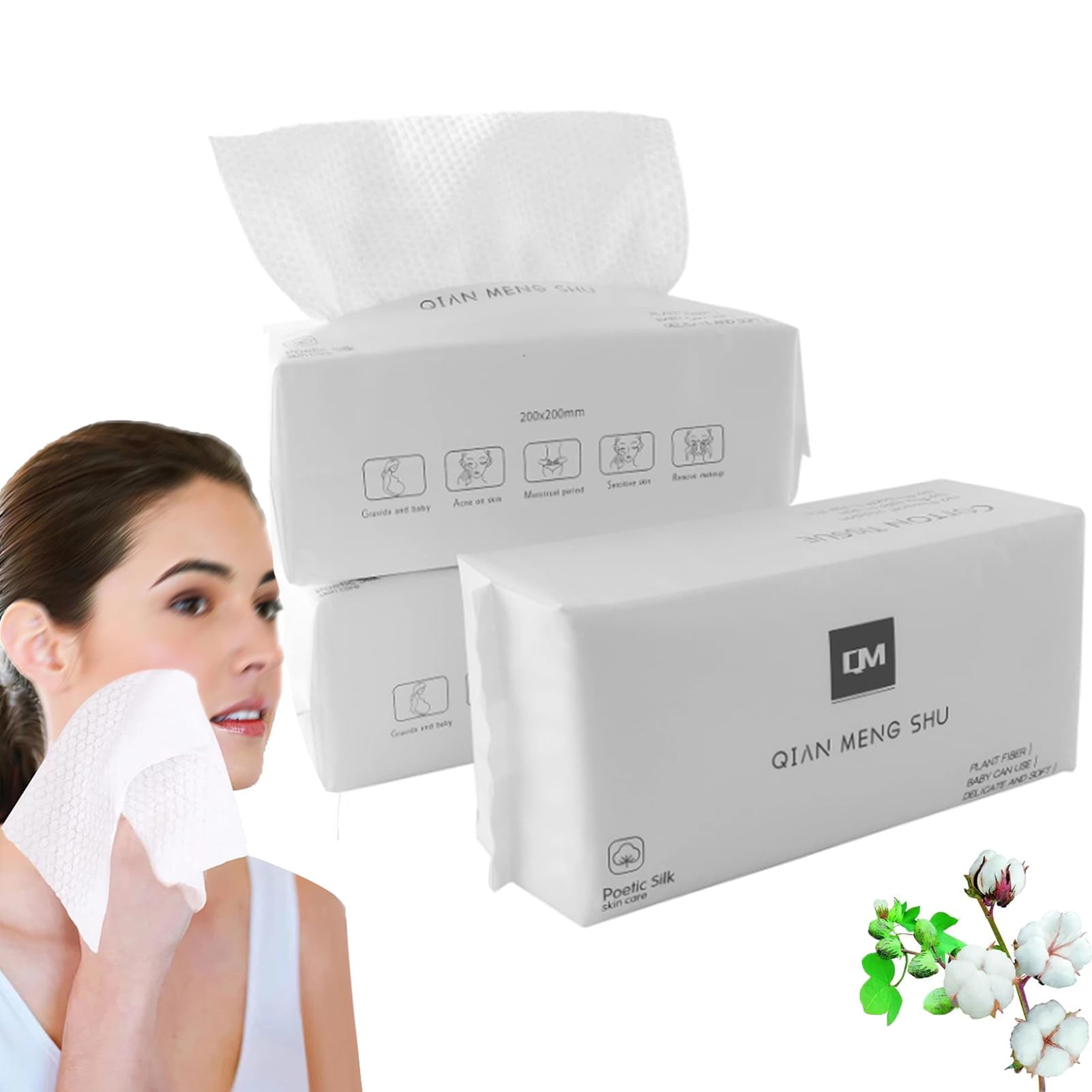 Disposable Face Towel Facial YPF5 Towels Make Up Cotton Wipes For Face ...